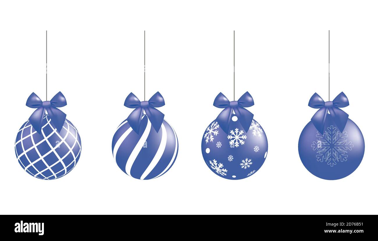 Christmas greeting colored balls Stock Vector Images - Alamy