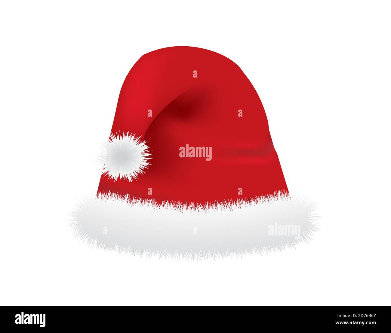 Santa Claus cap. vector illustration Stock Vector Image & Art - Alamy