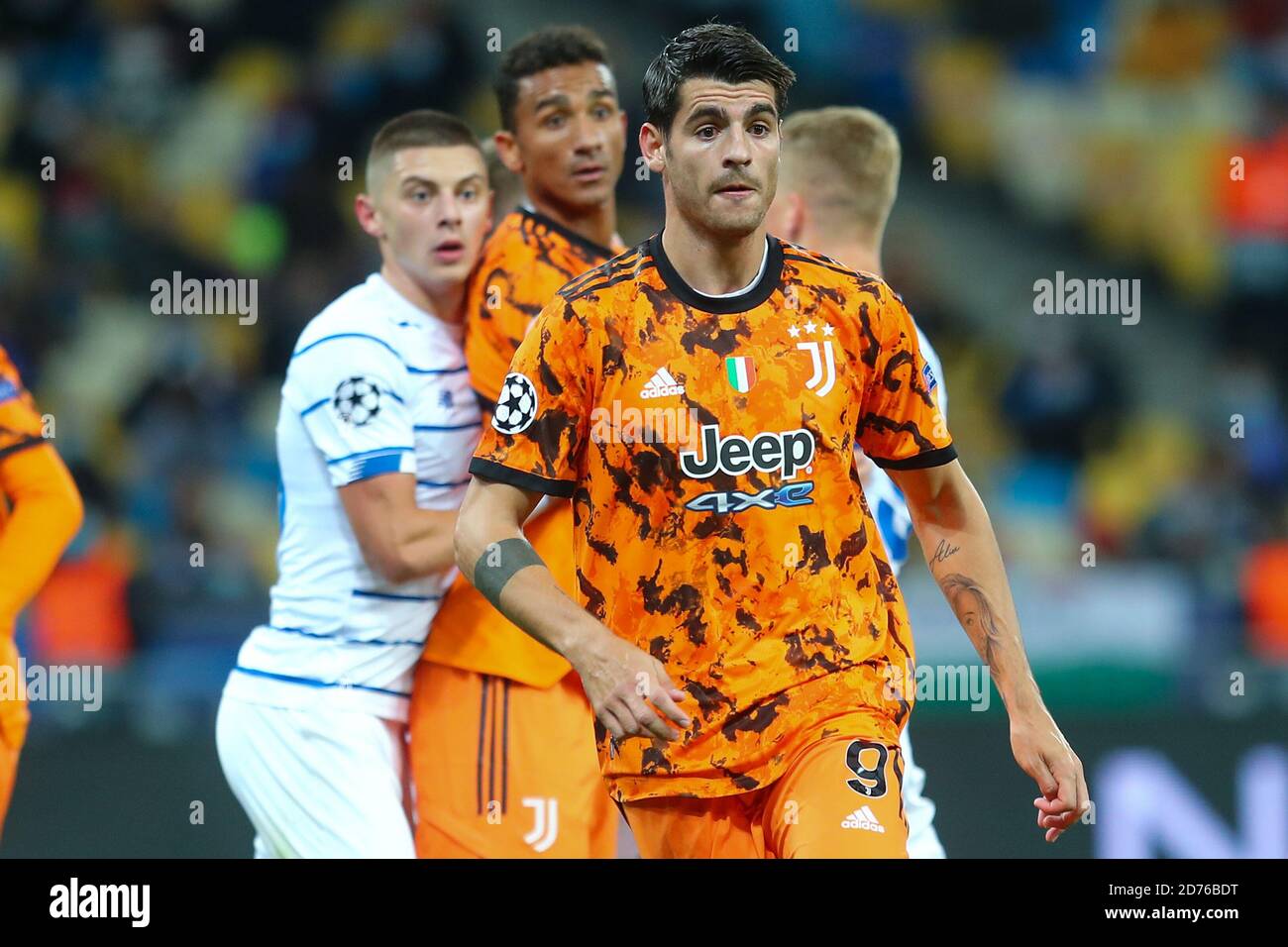 lvaro Morata of Juventus during the UEFA Champions League, Group Stage ...