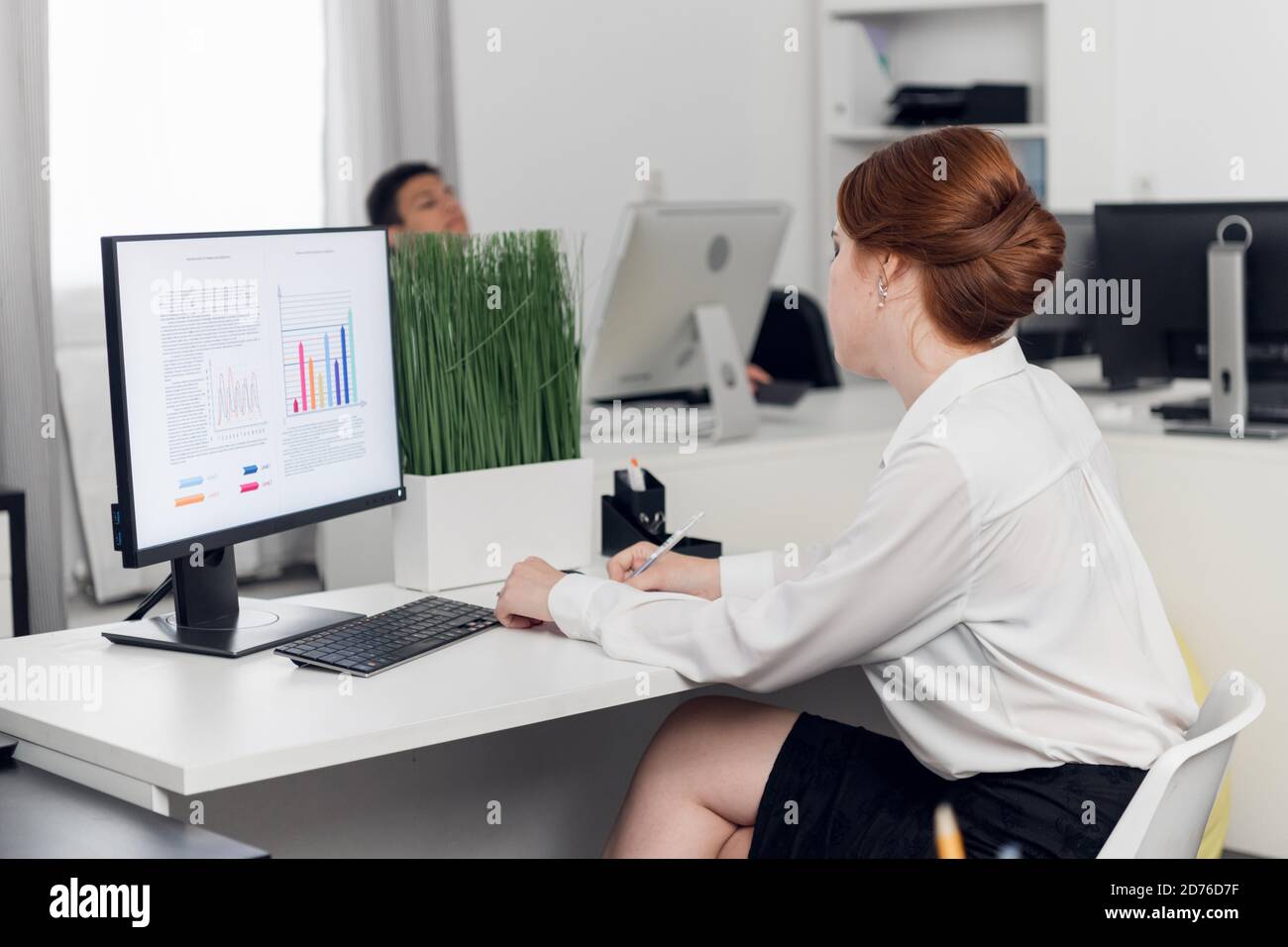 Routine office work in a large car insurance company. Rank and file ...