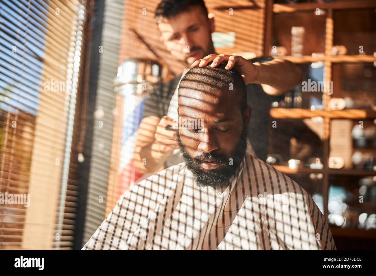 Barber powder hi-res stock photography and images - Alamy