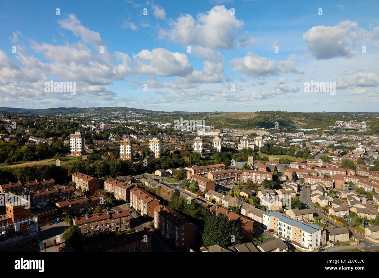 Sheffield city centre aerial hi-res stock photography and images - Alamy