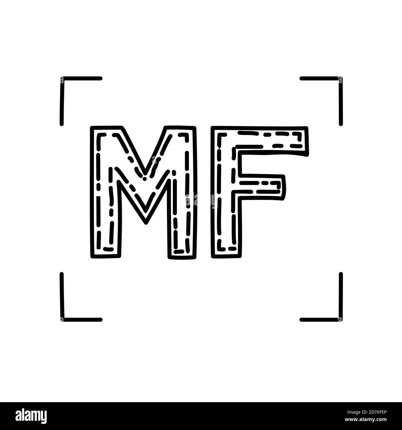 Focus Mode Icon. Doodle Hand Drawn or Black Outline Icon Style Stock ...