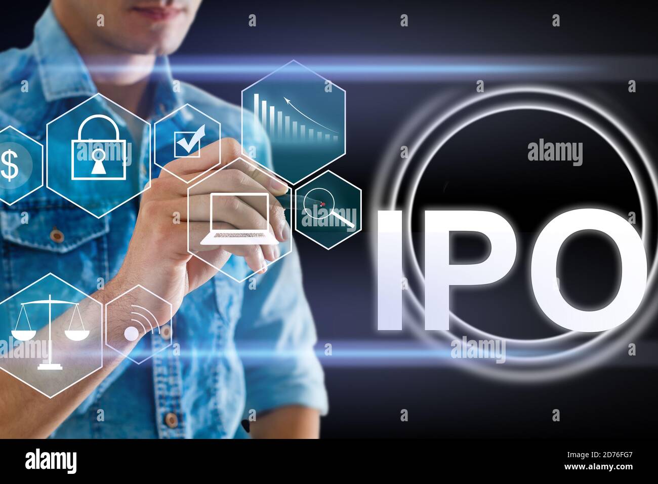 Ipo icon hi-res stock photography and images - Alamy