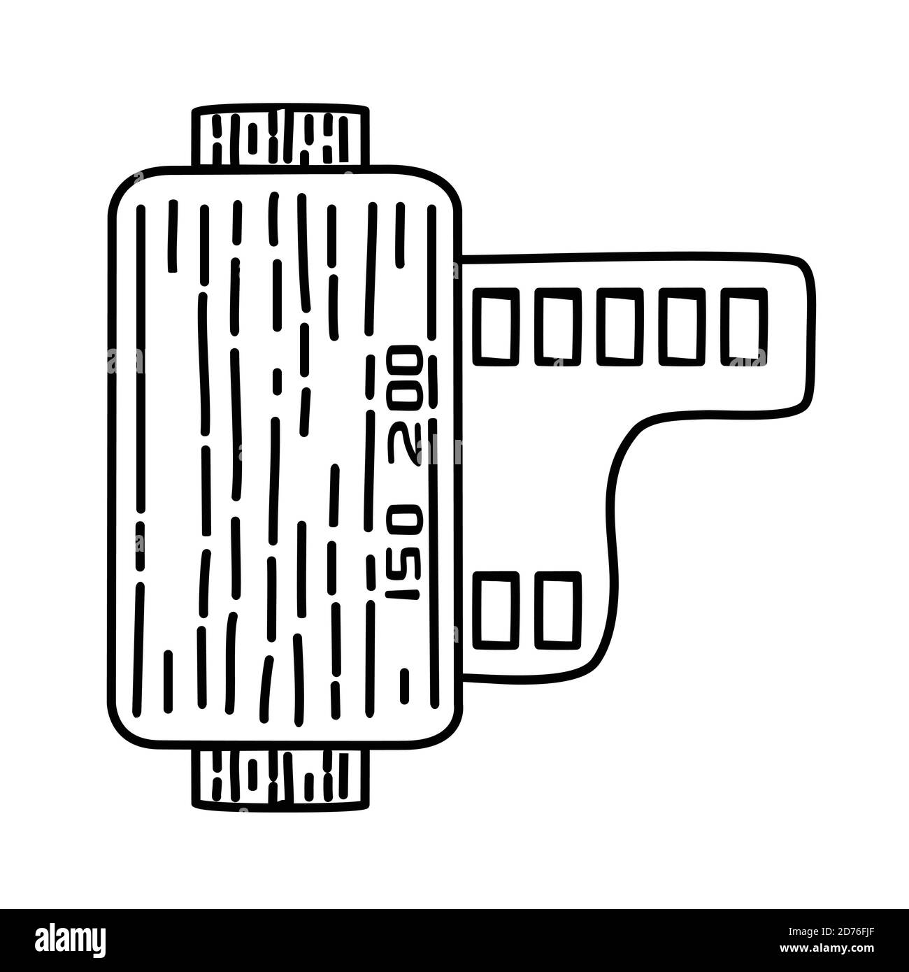 ISO Icon. Doodle Hand Drawn or Black Outline Icon Style Stock Vector ...