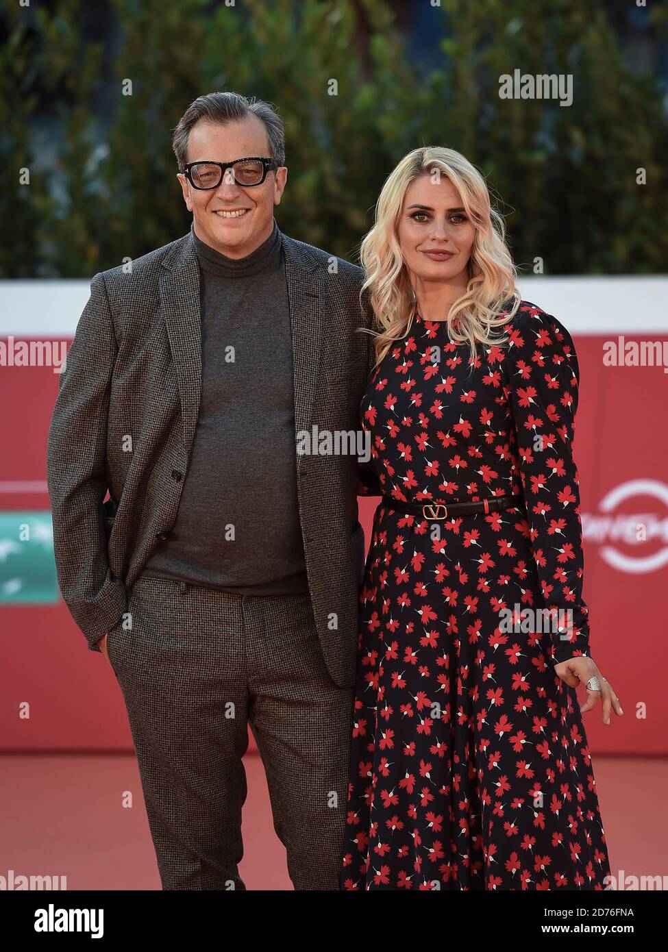 Italy, Rome, 20 October, 2020 : Day 6 of the Rome Film Festival. Red ...