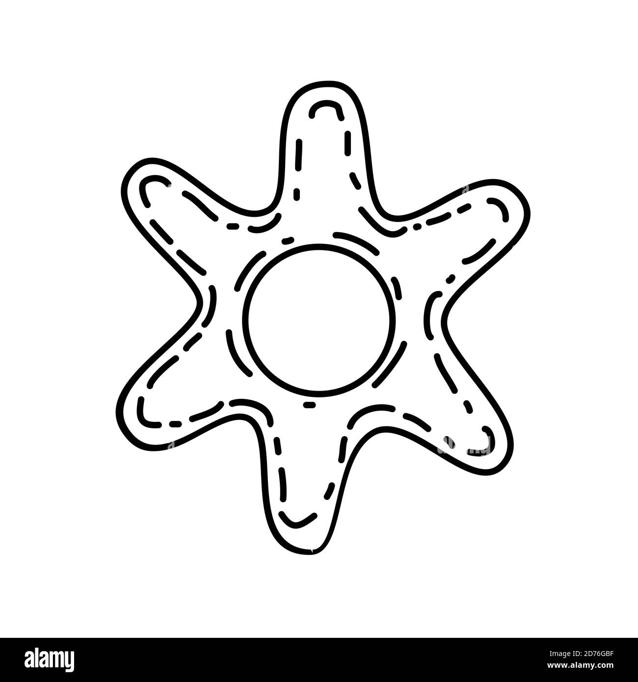 Setting Icon. Doodle Hand Drawn or Black Outline Icon Style Stock ...