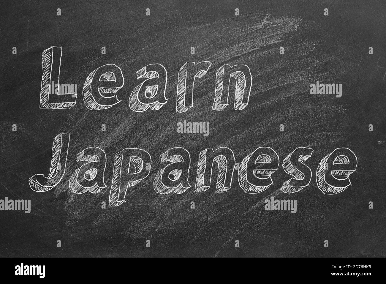 Hand drawing learn japanese hi-res stock photography and images - Alamy