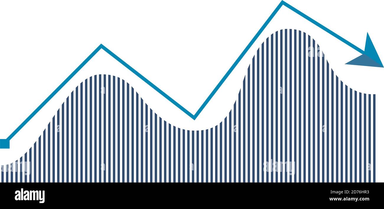 statistics arrow infographic isolated icon vector illustration design ...