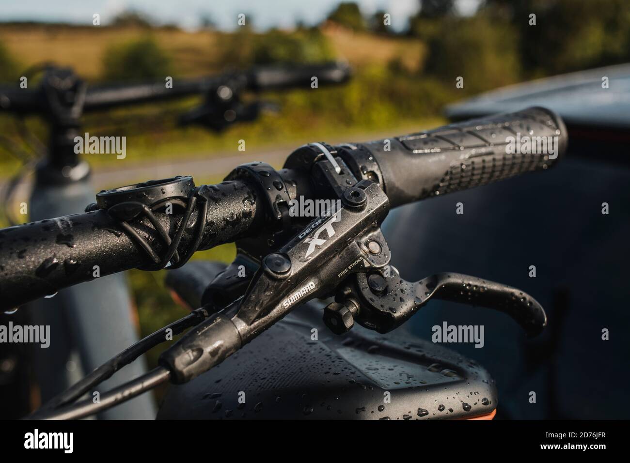 Bikes Bike Rake High Resolution Stock Photography and Images - Alamy