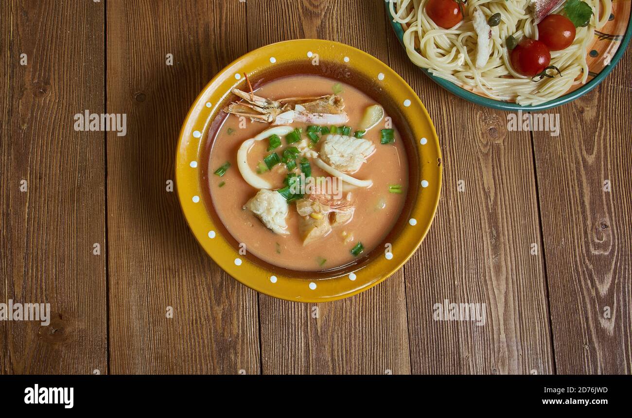 Ebbeh is a traditional African soup from The Gambia Stock Photo - Alamy