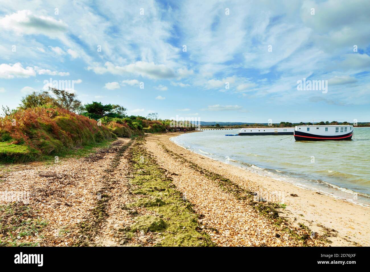 Studland bay boats hi-res stock photography and images - Alamy