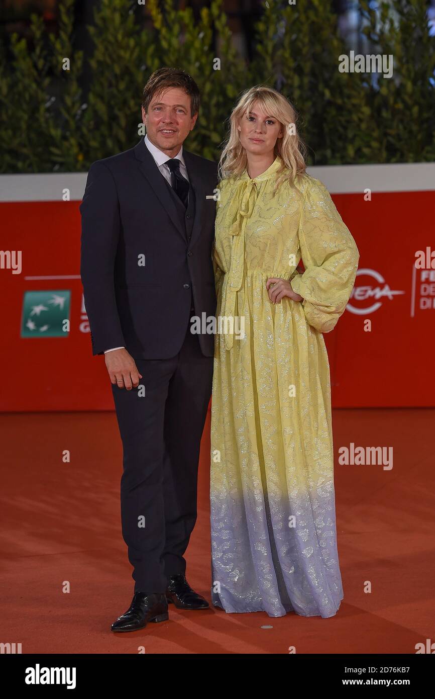 Italy, Rome, 20 October, 2020 : Day 6 of the Rome Film Festival. Red ...