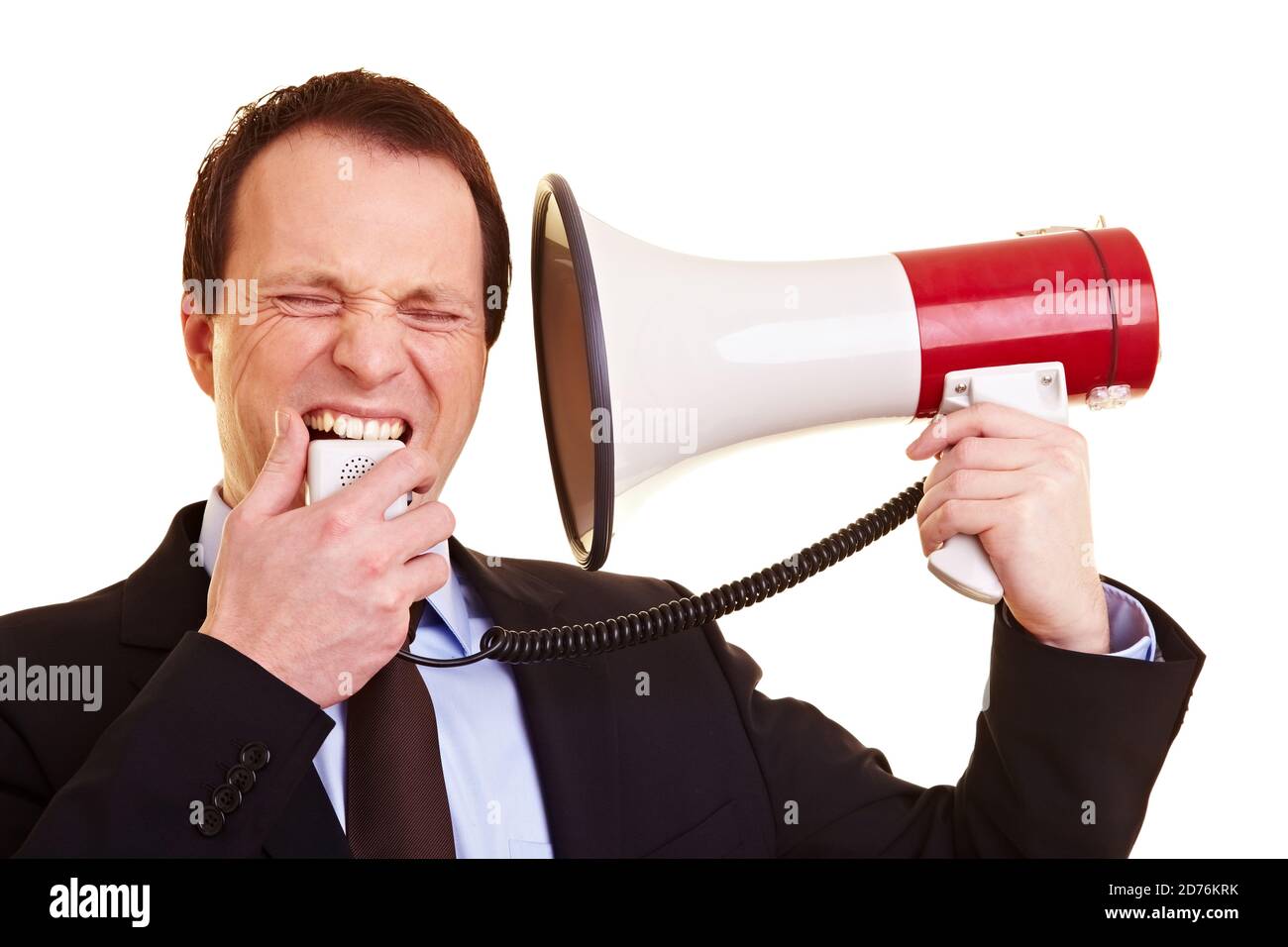 Ear megaphone hi-res stock photography and images - Alamy