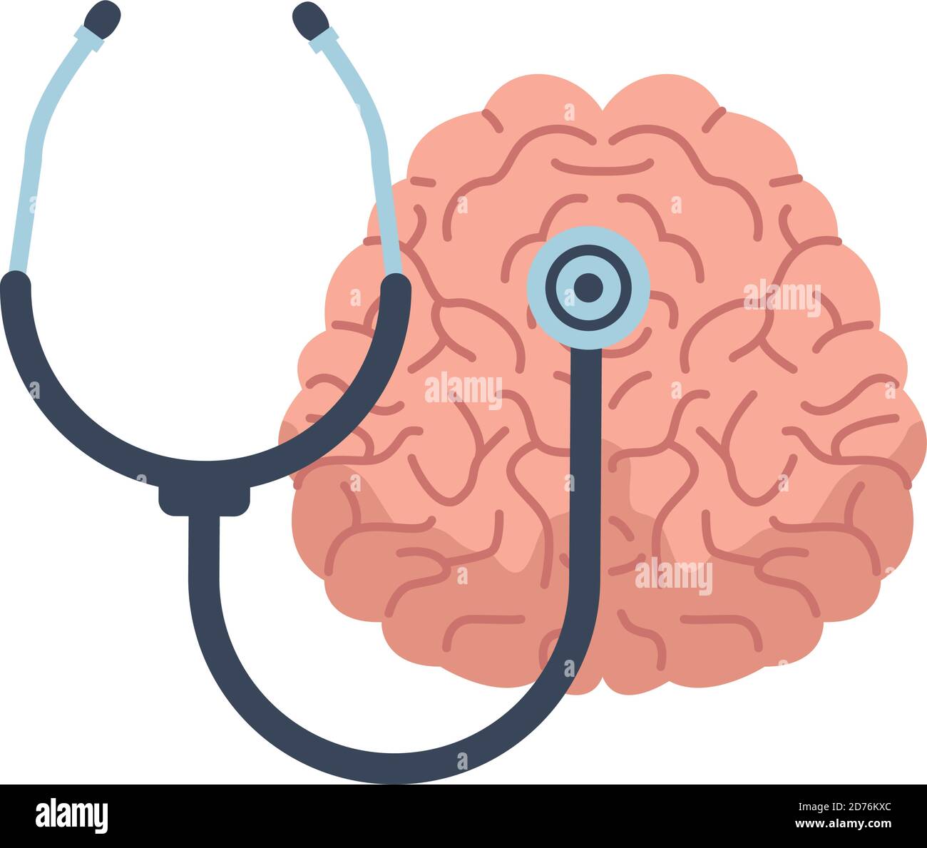 brain human mental health care icon vector illustration design Stock ...