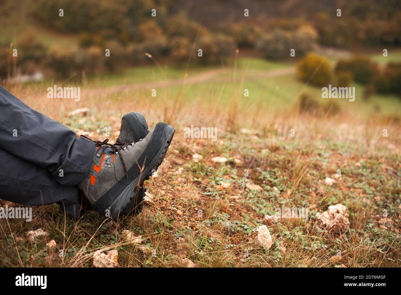Mans legs in the morning hi-res stock photography and images - Alamy