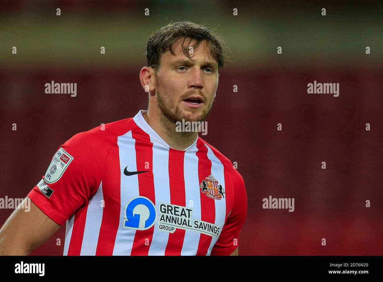 Charlie Wyke (9) of Sunderland in action Stock Photo - Alamy