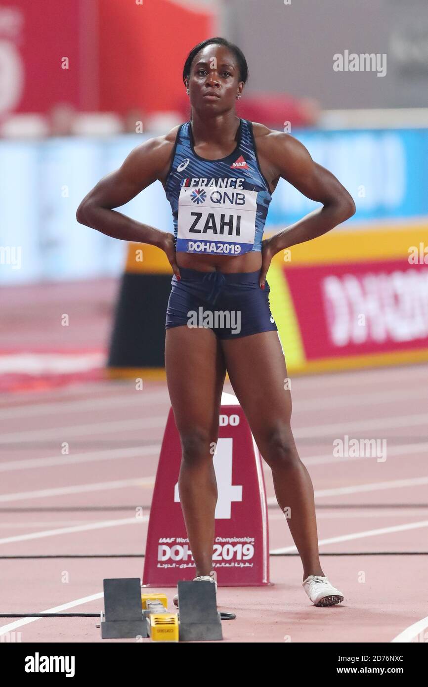 Doha, Qatar. 1st Oct, 2019. Carolle Zahi (FRA) Athletics : IAAF World ...
