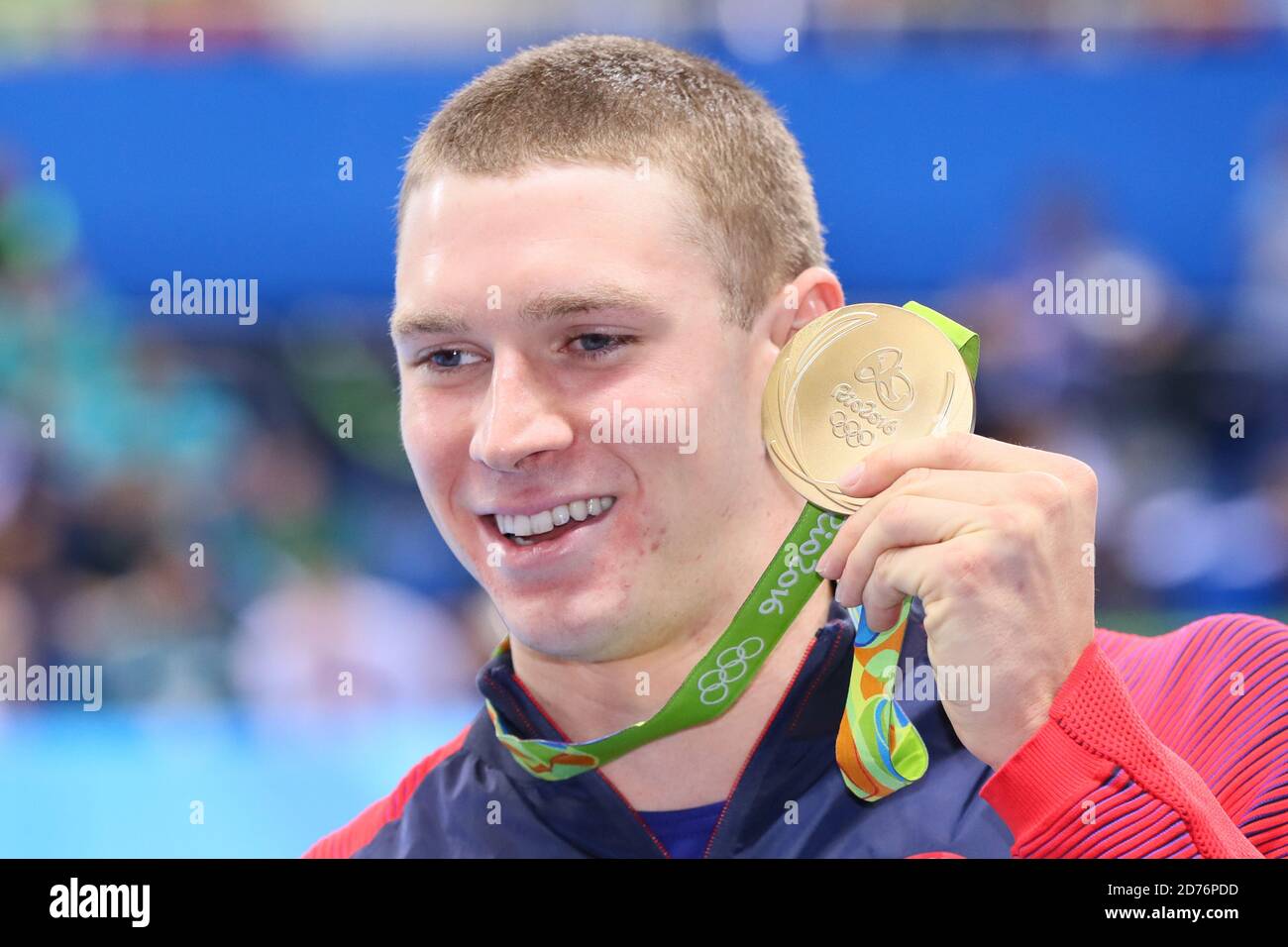 Rio de Janeiro, Brazil. 11th Aug, 2016. Ryan Murphy (USA) Swimming ...