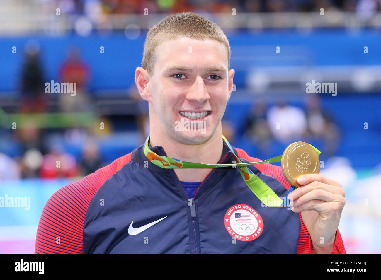 Rio de Janeiro, Brazil. 11th Aug, 2016. Ryan Murphy (USA) Swimming ...