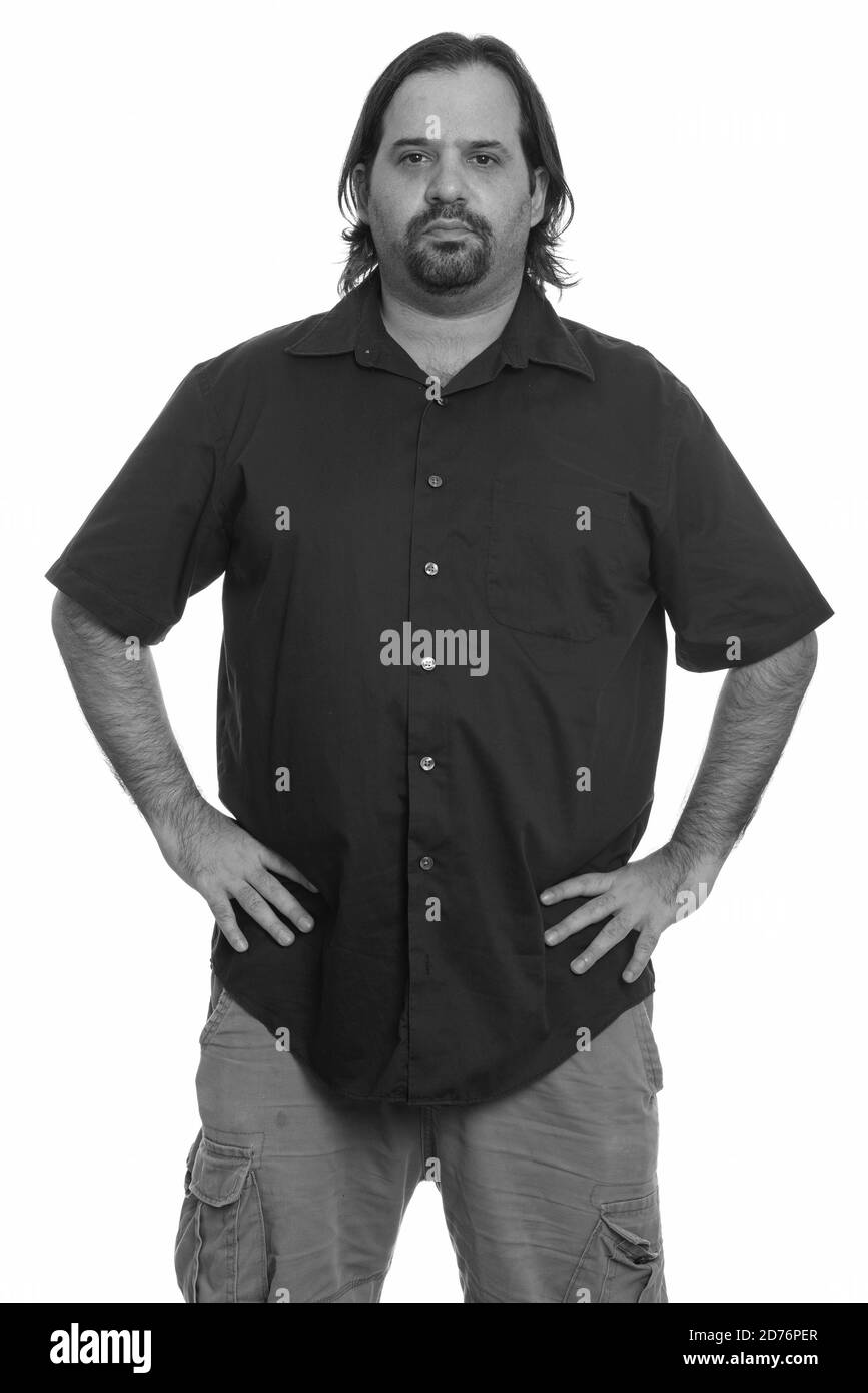 Fat man hands hi-res stock photography and images - Alamy