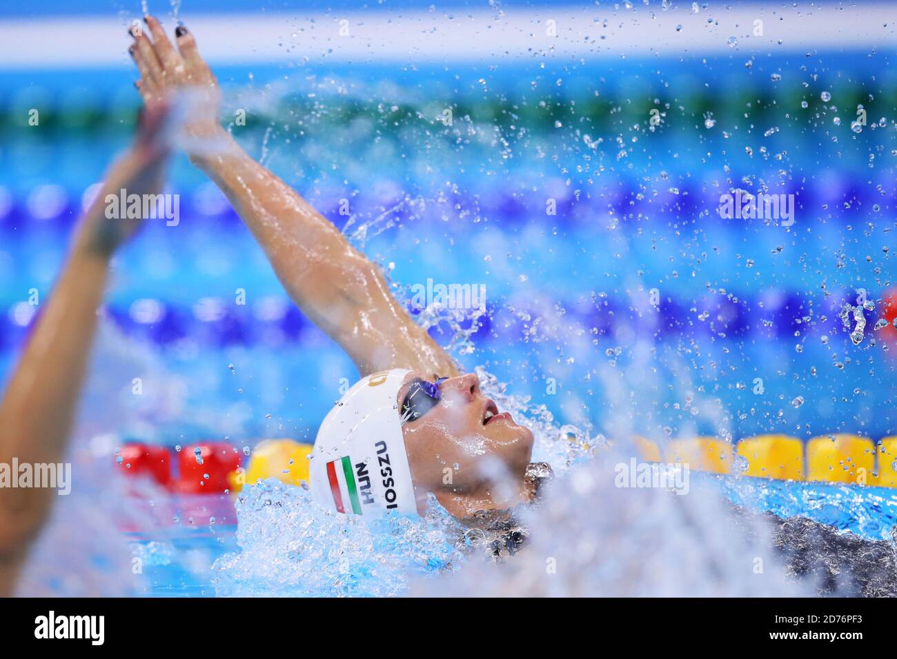 Rio de Janeiro, Brazil. 12th Aug, 2016. Katinka Hosszu (HUN) Swimming : Women's 200m Backstroke ...