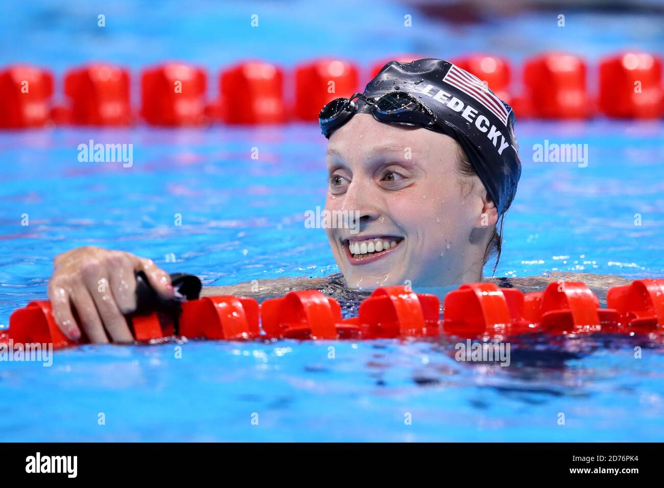 Rio de Janeiro, Brazil. 12th Aug, 2016. Katie Ledecky (USA) Swimming ...