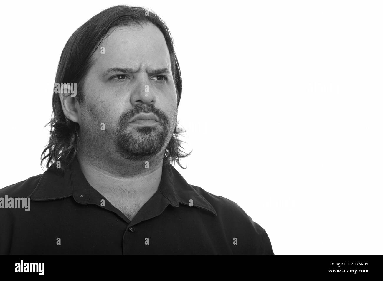 Fat man Black and White Stock Photos & Images - Alamy