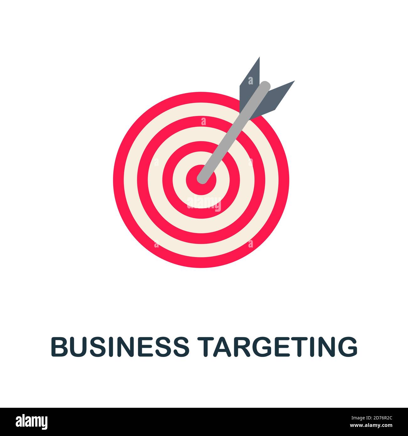 Business Targeting icon. Simple element from business motivation ...