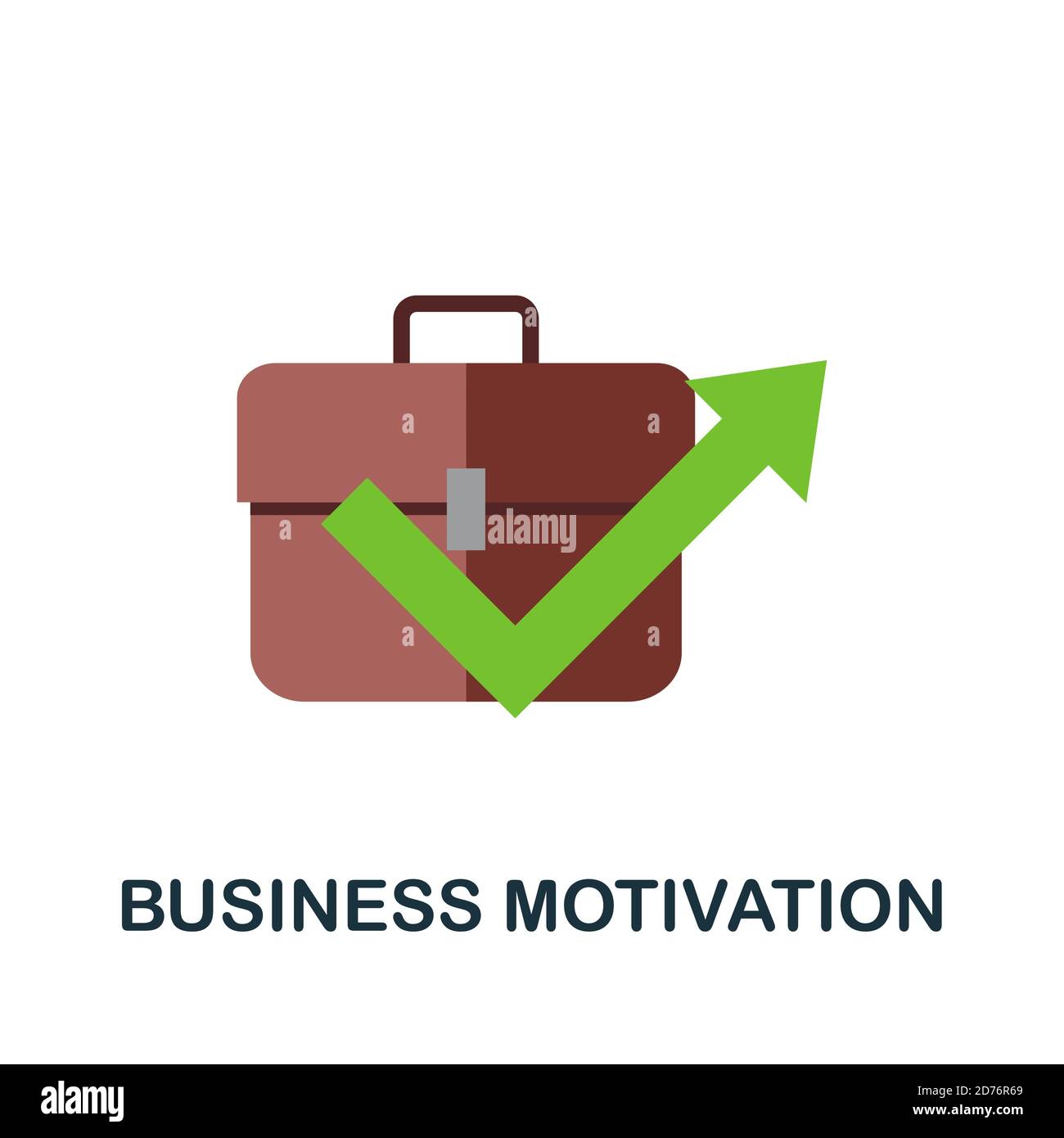 Business Motivation icon. Monochrome simple Business Motivation icon ...