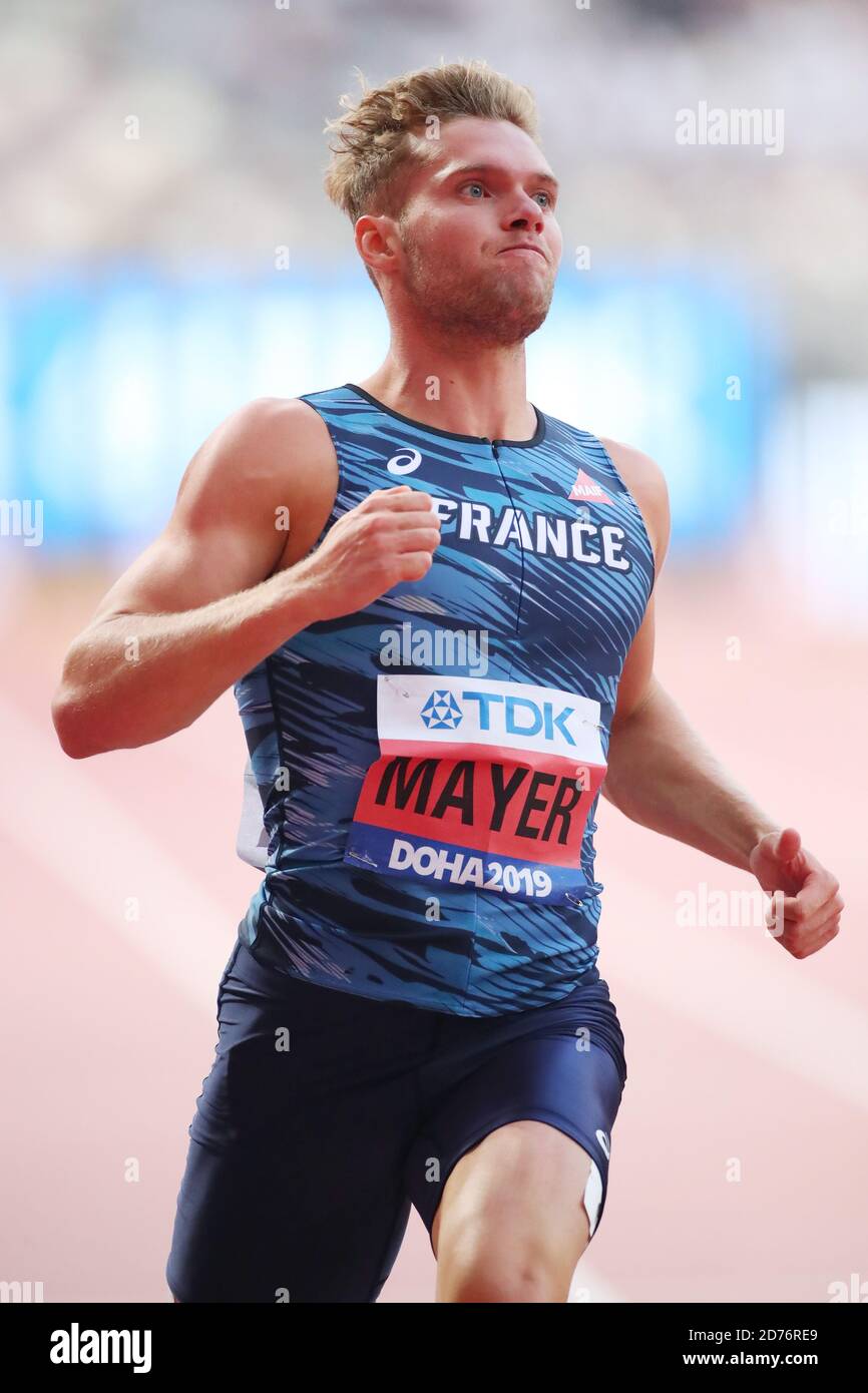 Doha, Qatar. 2nd Oct, 2019. Kevin Mayer (FRA) Athletics : IAAF World ...