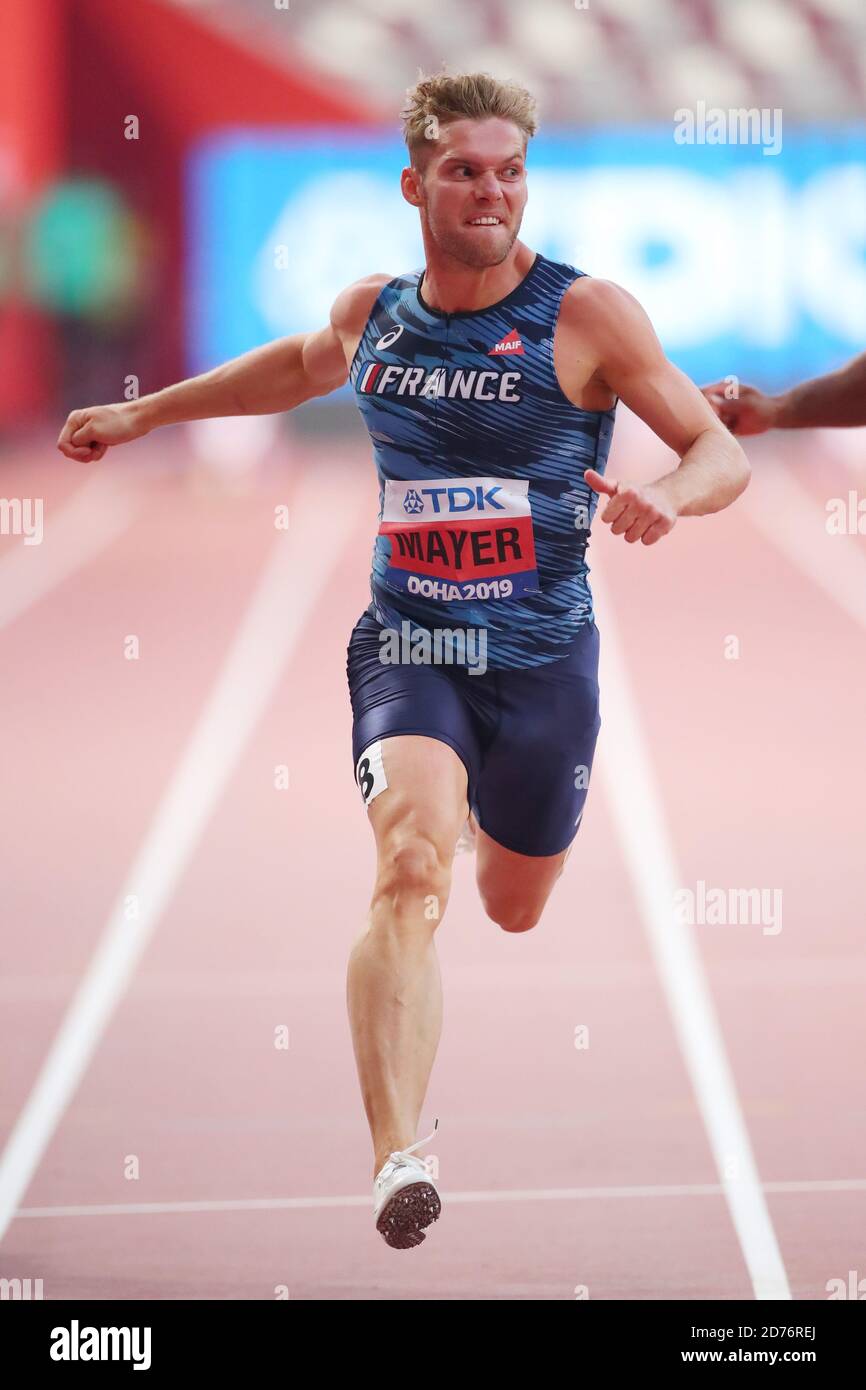 Doha, Qatar. 2nd Oct, 2019. Kevin Mayer (FRA) Athletics : IAAF World ...