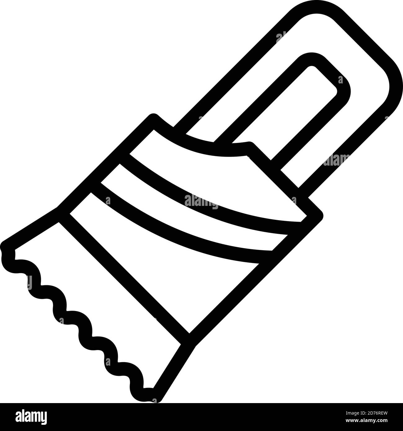 Cereal bar icon. Outline cereal bar vector icon for web design isolated ...
