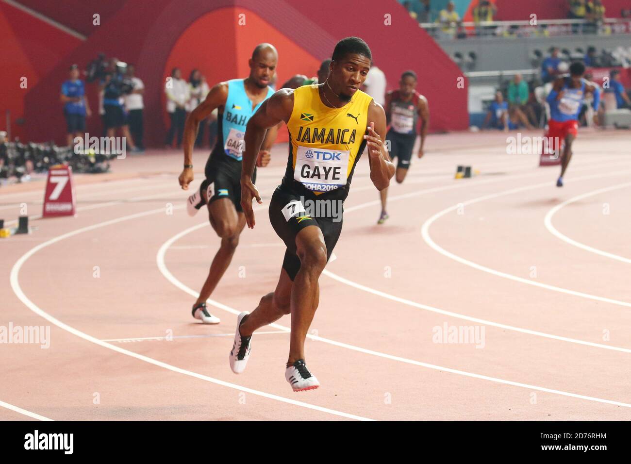 Doha, Qatar. 2nd Oct, 2019. Demish Gaye (JAM) Athletics : IAAF World ...