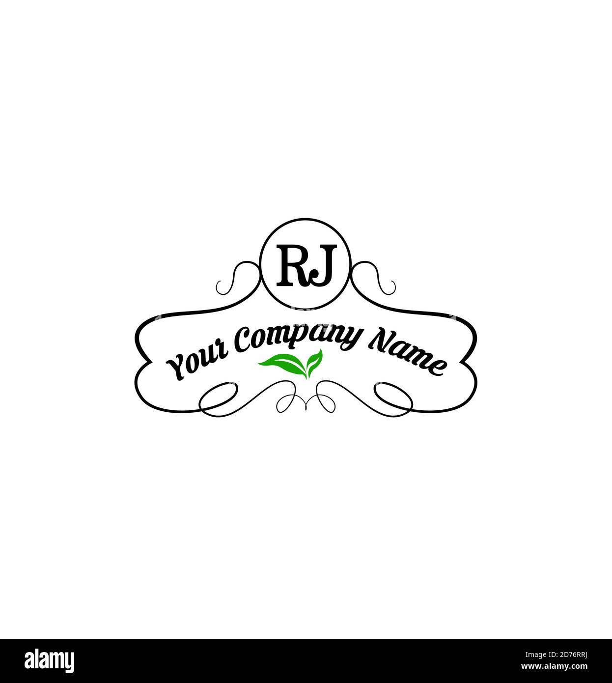 Rj vintage logo Stock Vector Images - Alamy