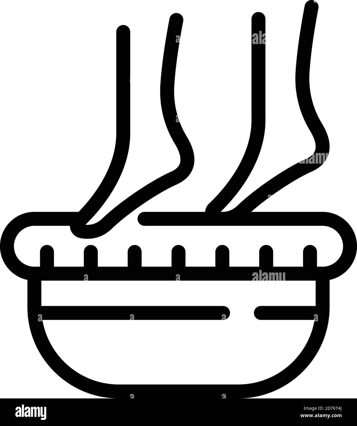 Feet wash washing Stock Vector Images - Alamy