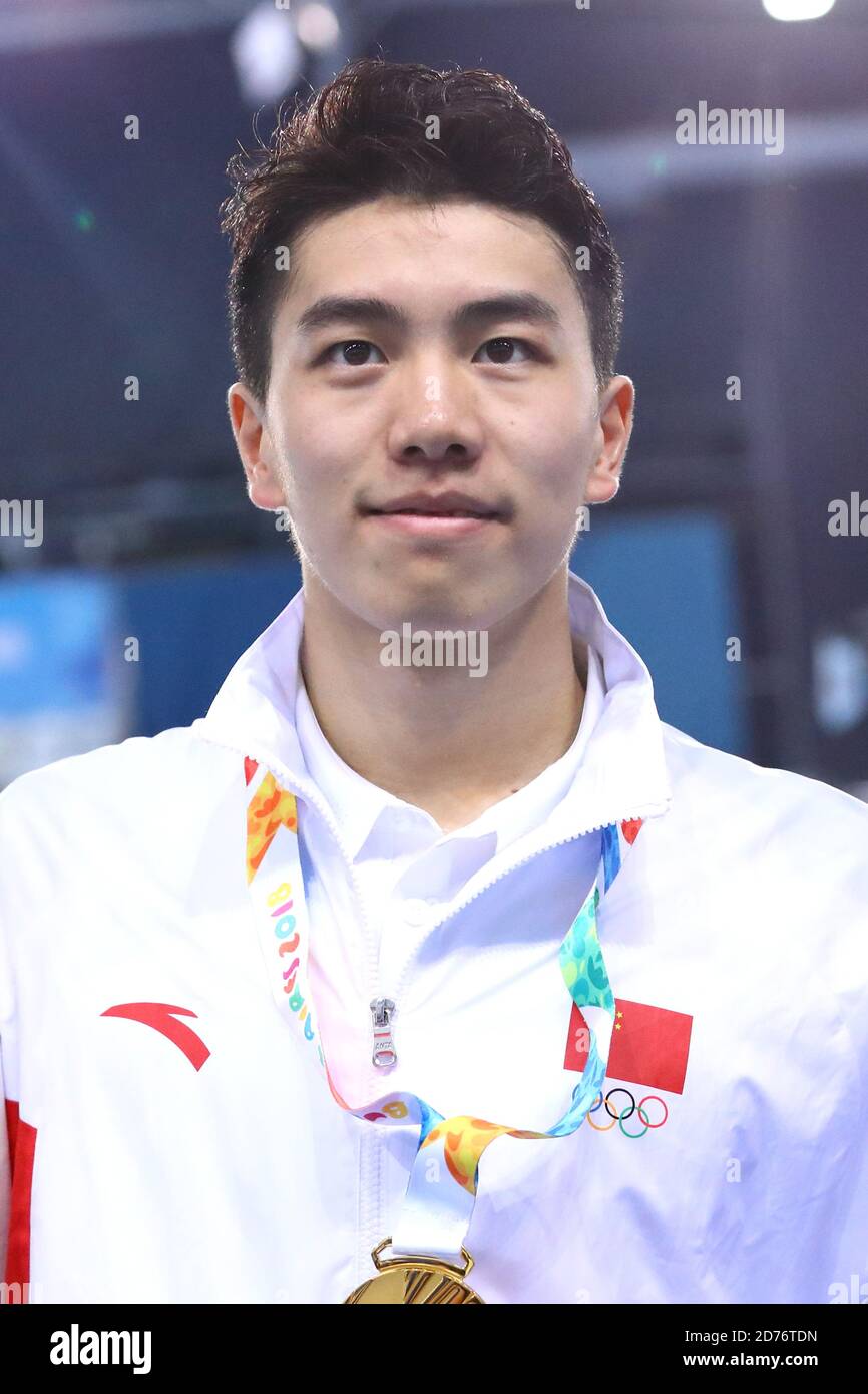 Buenos Aires, Argentina. 8th Oct, 2018. Jiajun Sun (CHN) Swimming : Men ...