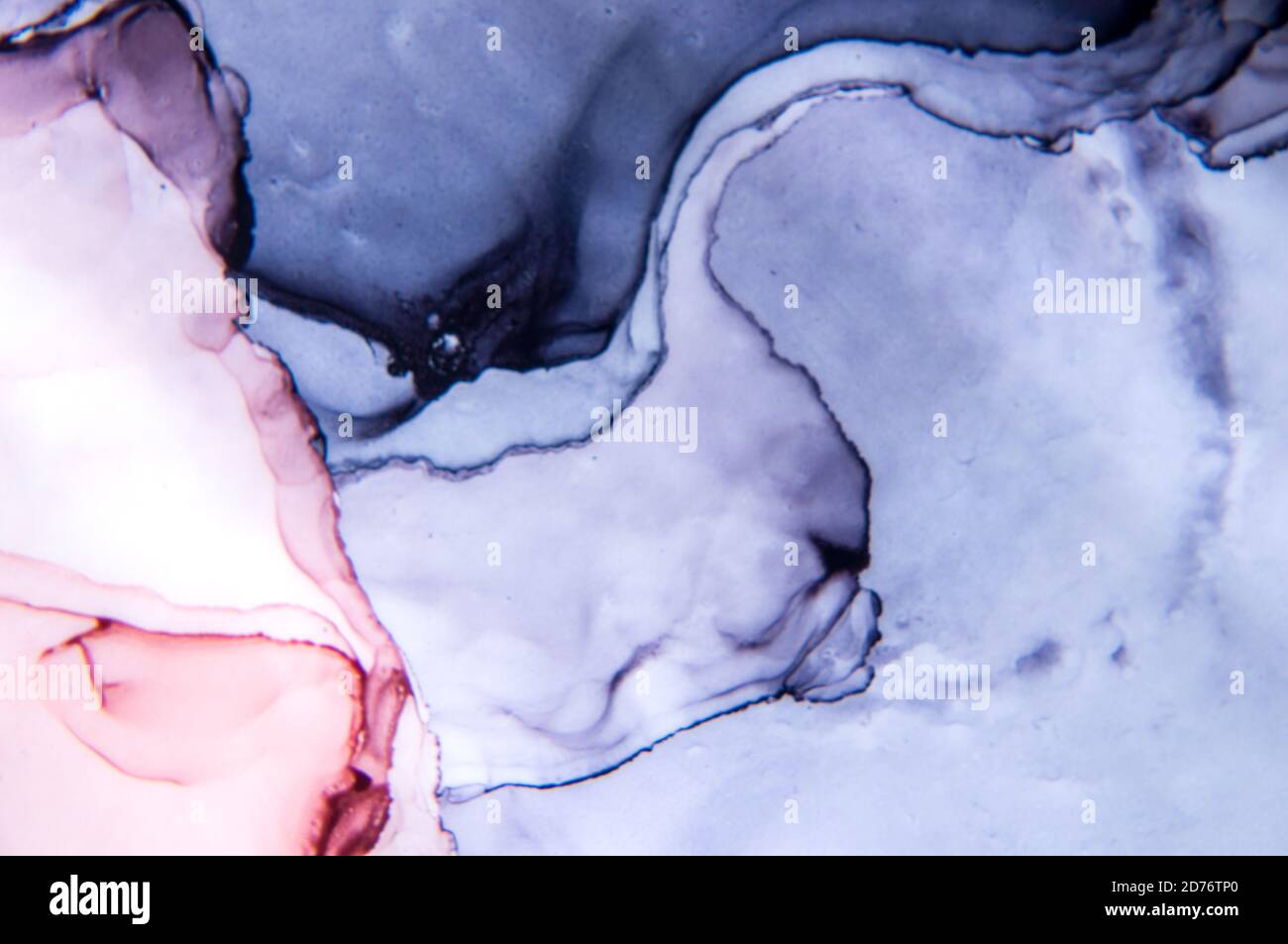 The picture is painted in alcohol ink. Creative abstract artwork made ...
