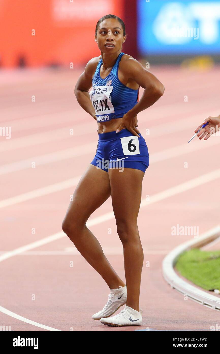 Allyson Felix Abs Allyson Felix Athletics Olympic Stadium 2