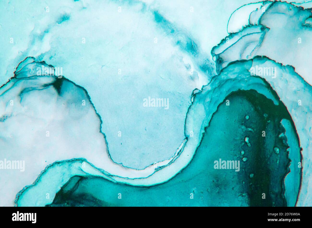 The picture is painted in alcohol ink. Creative abstract artwork made ...