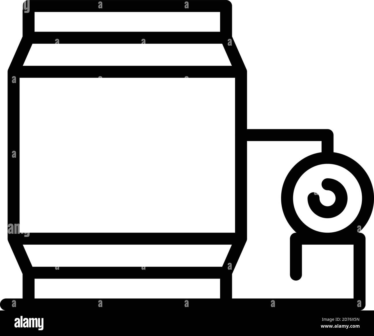 Pool water pump icon. Outline pool water pump vector icon for web ...