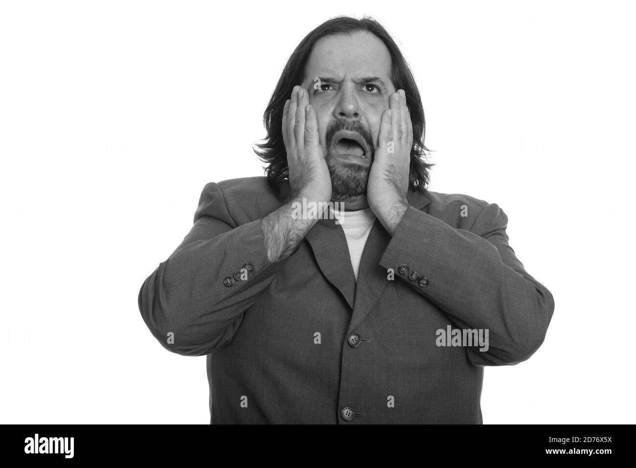 Scared fat people hi-res stock photography and images - Alamy