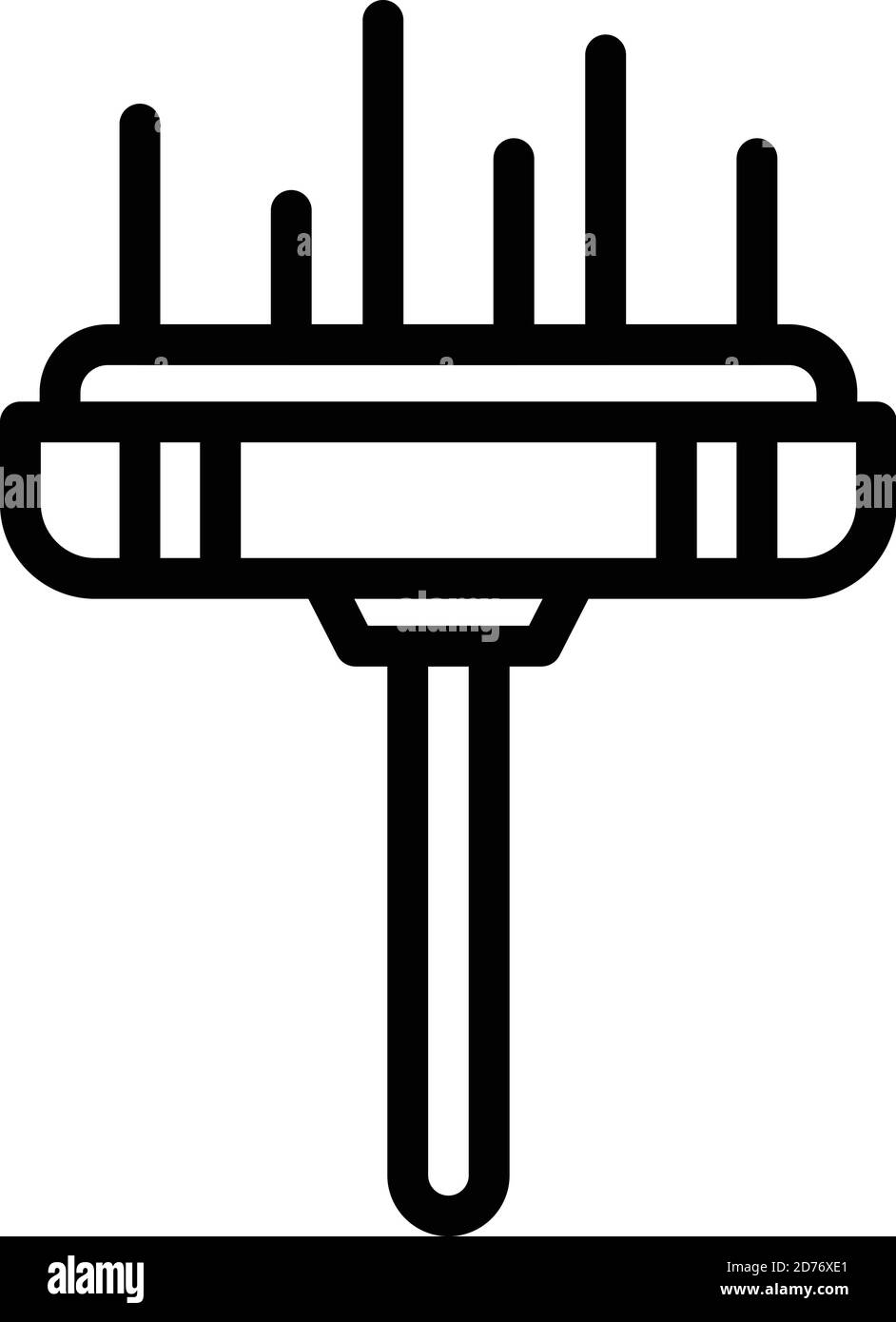 Cleaning mop icon. Outline cleaning mop vector icon for web design ...