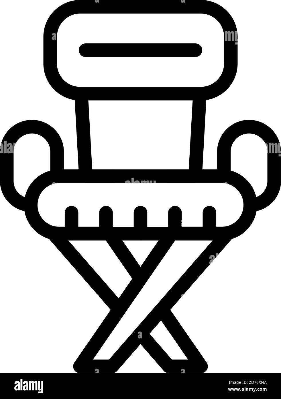 Producer chair icon. Outline producer chair vector icon for web design ...