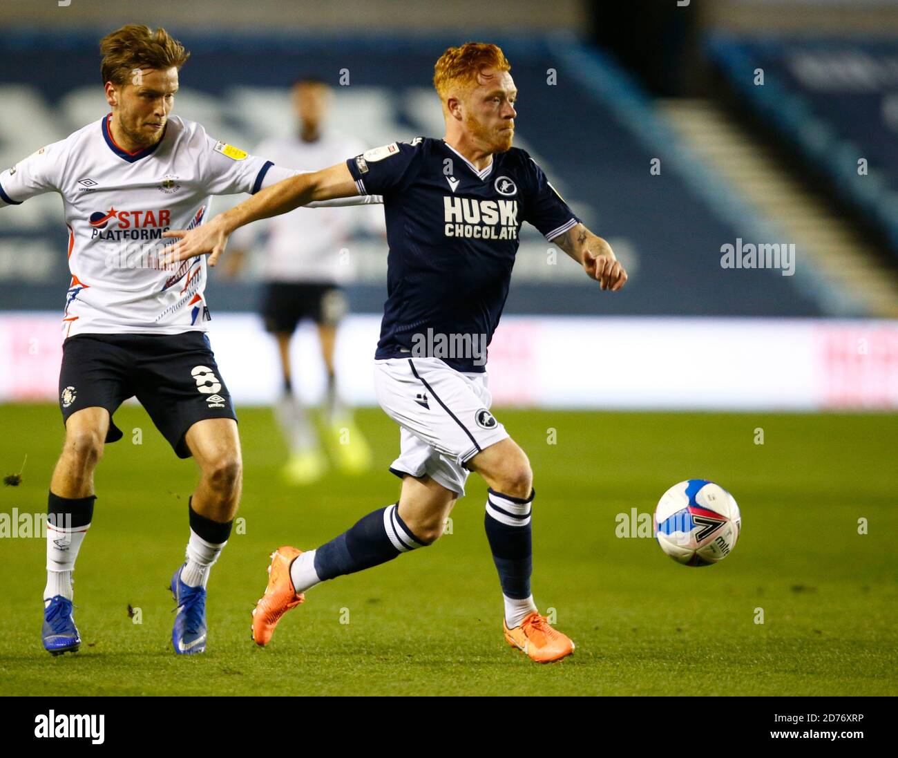 LONDON, United Kingdom, OCTOBER 20:Ryan Woods of Millwall during Sky ...