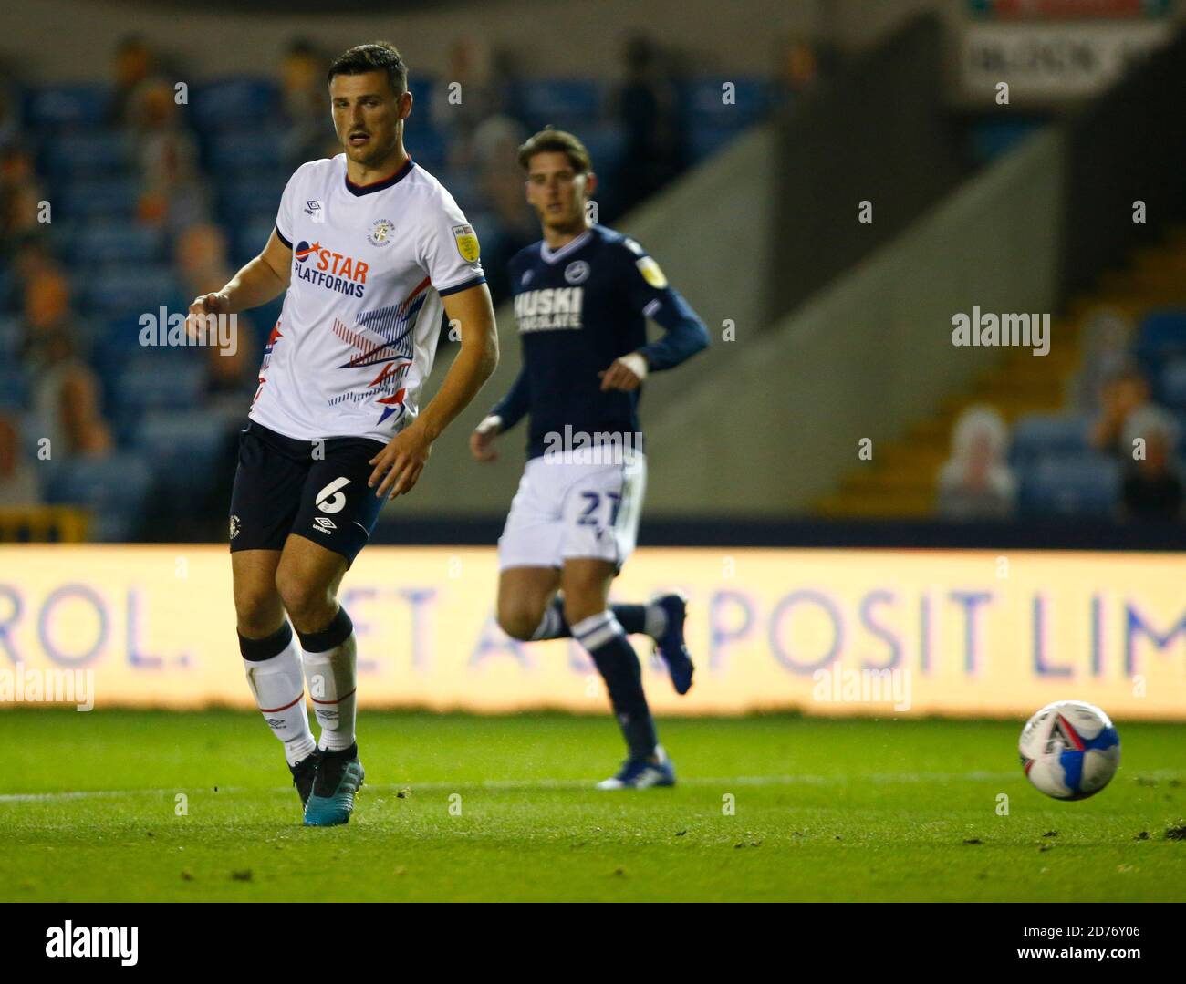 LONDON, United Kingdom, OCTOBER 20: Matty Pearson of Luton Town during ...