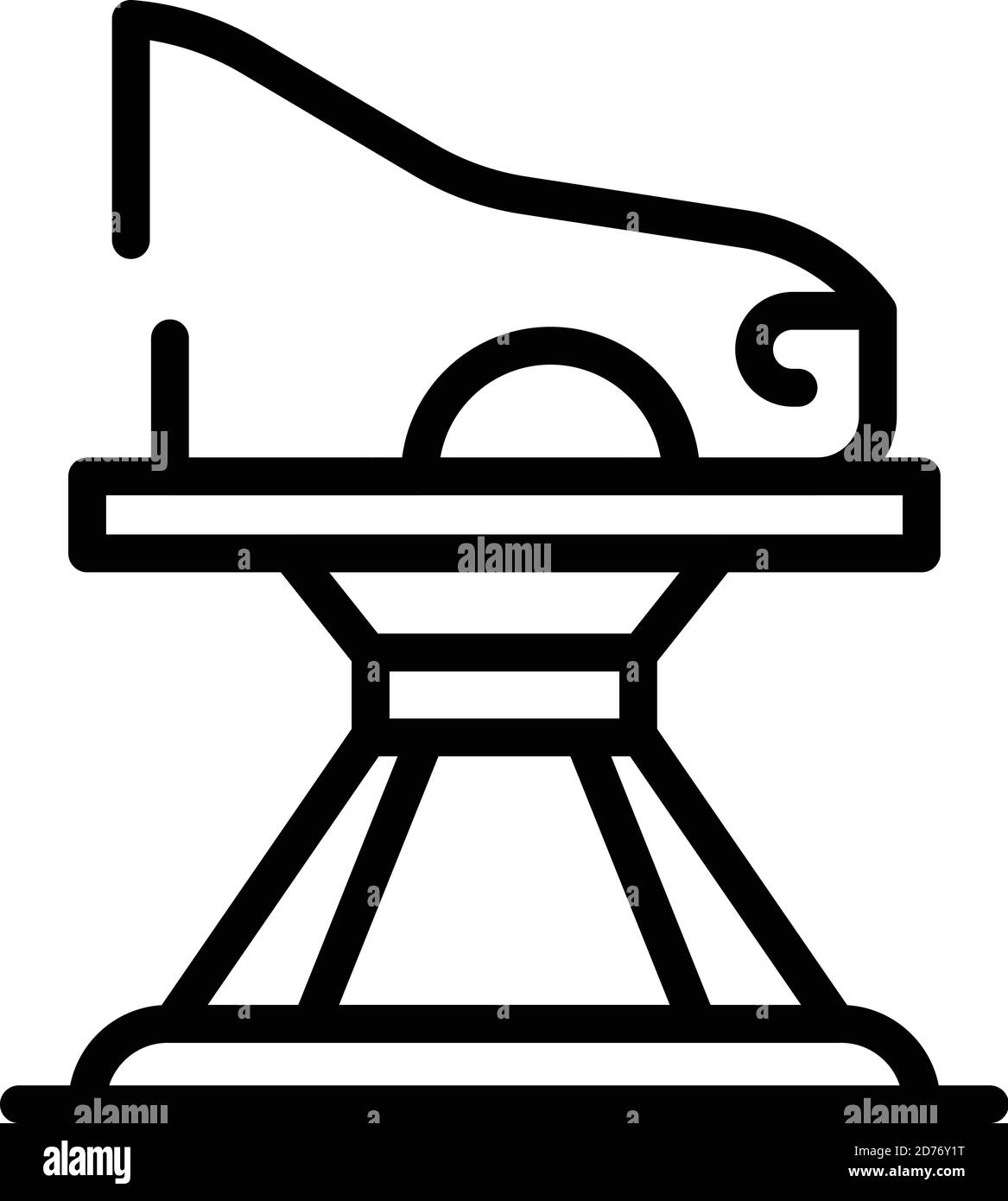 Car jack lift icon. Outline car jack lift vector icon for web design ...