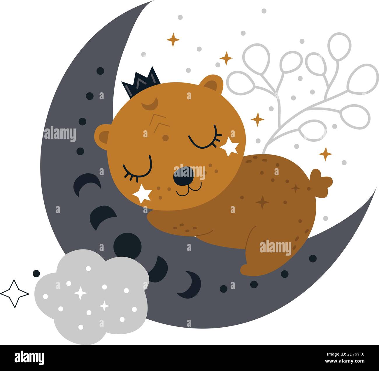 Moon celestial Cut Out Stock Images & Pictures - Alamy