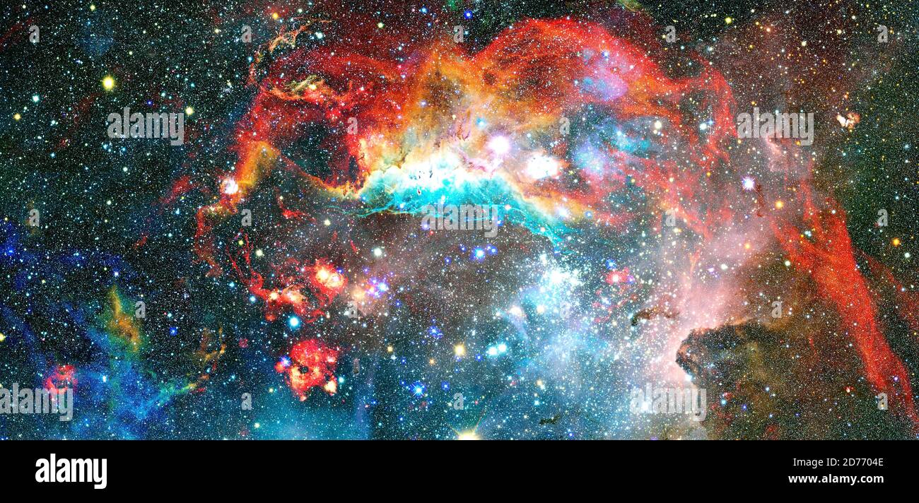 Galaxy cluster. Elements of this image furnished by NASA Stock Photo ...