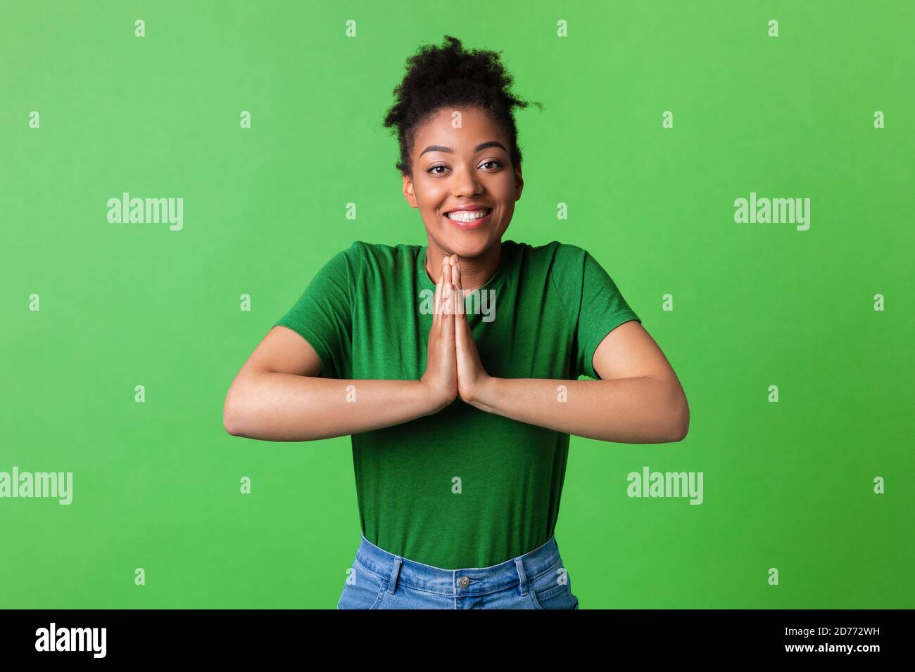 Funny woman thinking something hi-res stock photography and images - Alamy